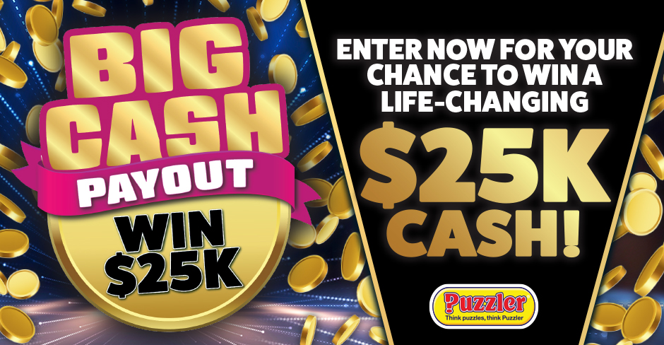 Big Cash Payout | Puzzler® AUS