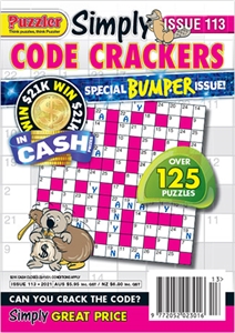 Simply Code Crackers | Puzzler® AUS