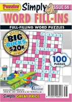 Simply Word Fill-Ins | Puzzler® AUS