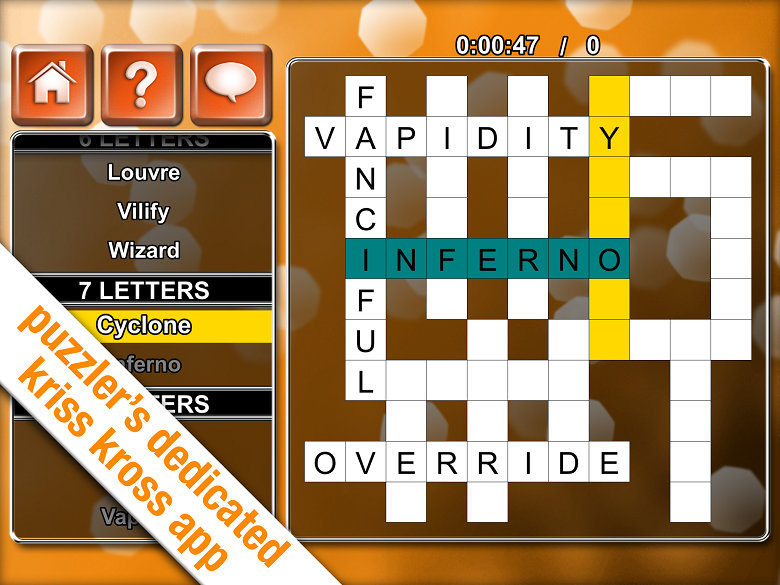 Digital Apps | Kriss Kross Puzzler